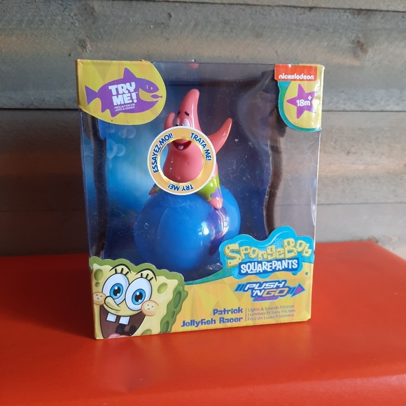 Nickelodeon | Toys | Nickelodeon Spongebob Patrick Push N Go Jellyfish ...